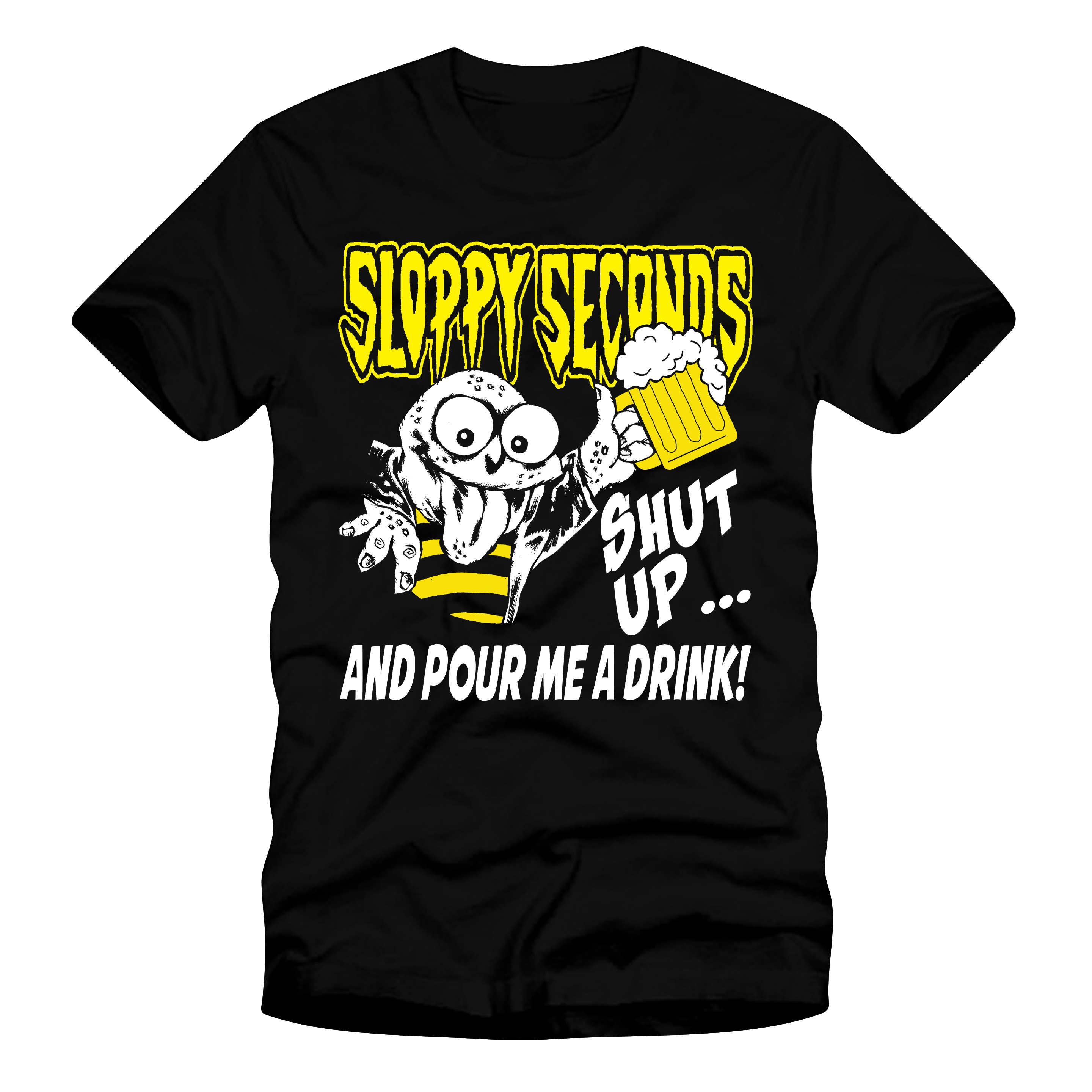 Sloppy Seconds - Shut Up T-Shirt – shopenemy.co.uk